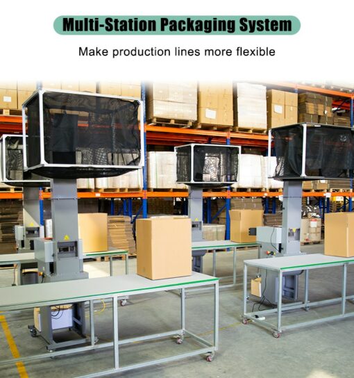 paper packaging system,paper cushion machine,paper filling machine